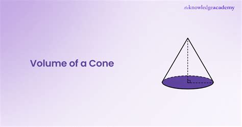 Volume Of A Cone Formula Derived With Examples