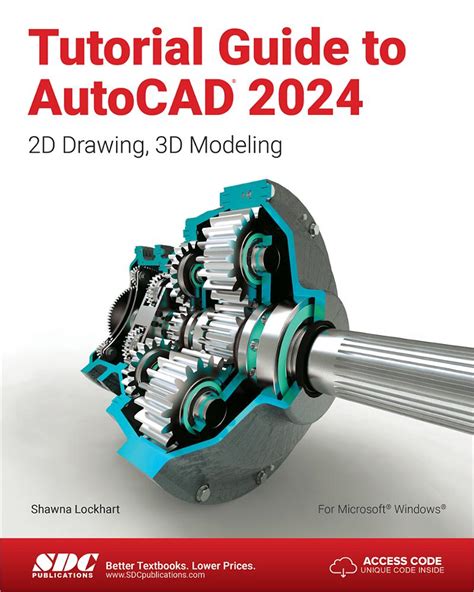 Autocad 2024 Tutorial Second Level 3d Modeling Book 9781630576080 Sdc Publications