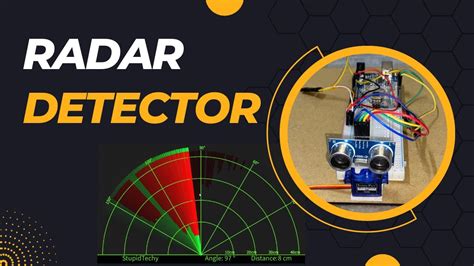 How To Make A Radar With Arduino Arduino Project Stupidtechy Youtube