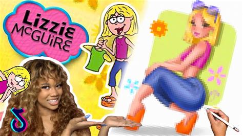 Redrawing Lizzie Mcguires Cartoon Baddie Series Christina Lorre