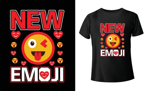 World Emoji Day T Shirt Design Happy Every Day Emoji T Shirt Design