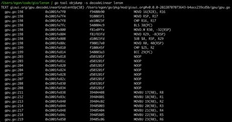 lensm a tool for viewing disassembly storj engineering blog