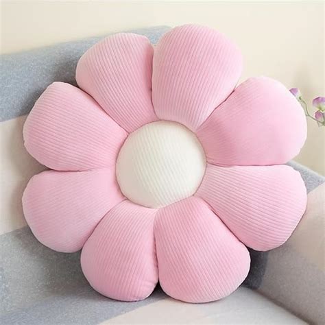 Zakun Flower Pillow Daisy Flower Throw Pillows 216 Cute