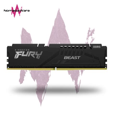 16gb Ram Ddr5 Kingston Fury Beast 4800mhz Nomadaware