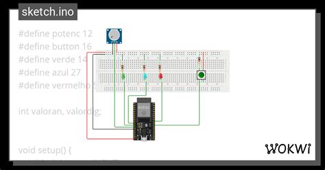 Primeiro Projeto Dse Wokwi Esp32 Stm32 Arduino Simulator