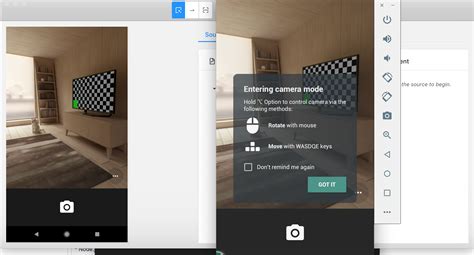Appium Inspector Doesn T Display Entering Camera Mode Message On Android Emulator Issue
