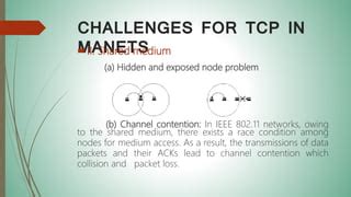 Improving Tcp Performance Over Mobile Ad Hoc Networks PPTX