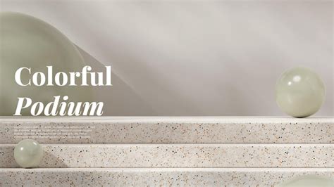 3d рендеринг изображения макета шаблона текстуры терраццо пустого пространства в ландшафте с