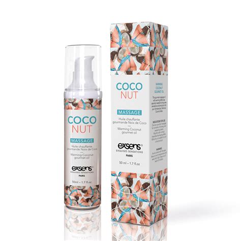 Exsens Warming Massage Oil 50 Ml Coconut Tantalizing Tasties