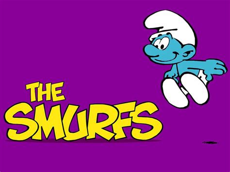 Smurfs Cartoon Logo Free Image Download