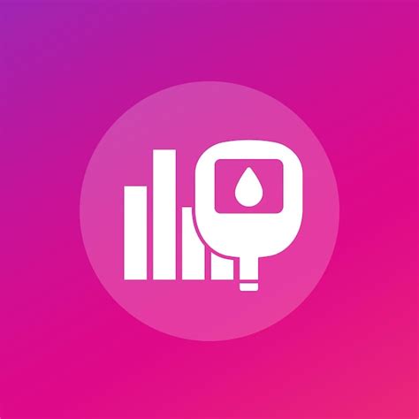 Premium Vector Glucose Monitoring Glucometer Vector Icon