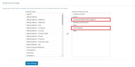 Ez Notify Including Line Item Properties And Cart Attributes In The