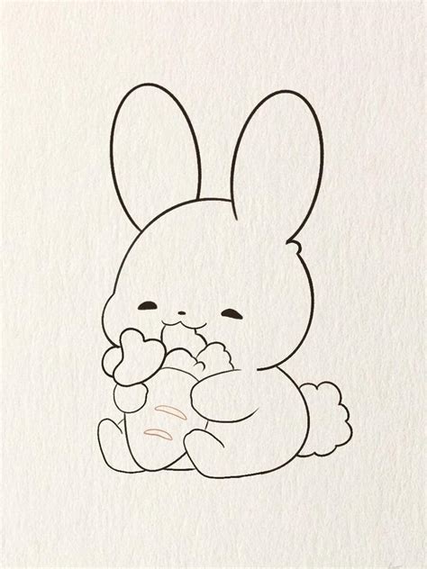 画简单又可爱的小兔子简笔画简单流行12张 简笔画图片大全