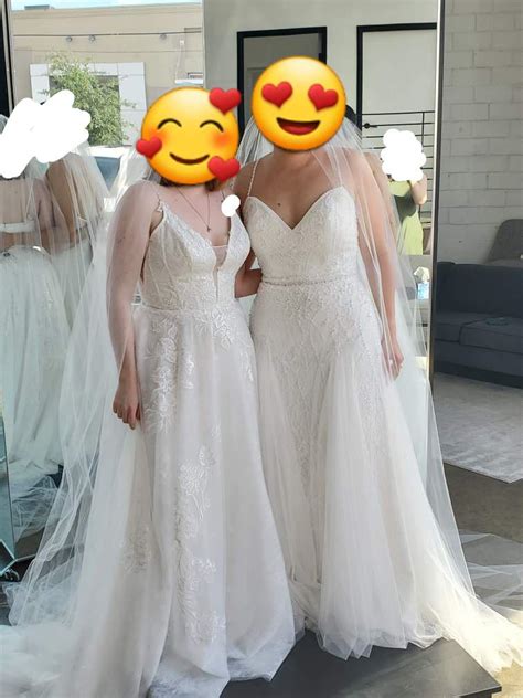 My Sister And I Bought Our Wedding Dresses Today It Was Such A Fun
