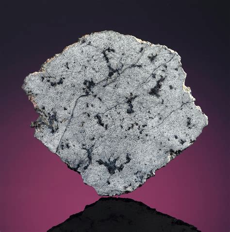Entrapped Martian Atmosphere In Meteorite— Large Complete Slice Of Nwa 11057 Mars Rock Snc