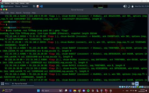 analyzing network traffic with tcpdump by omar haggag