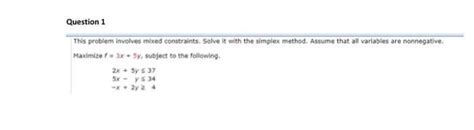 Solved This Problem Involves Mixed Constraints Solve It