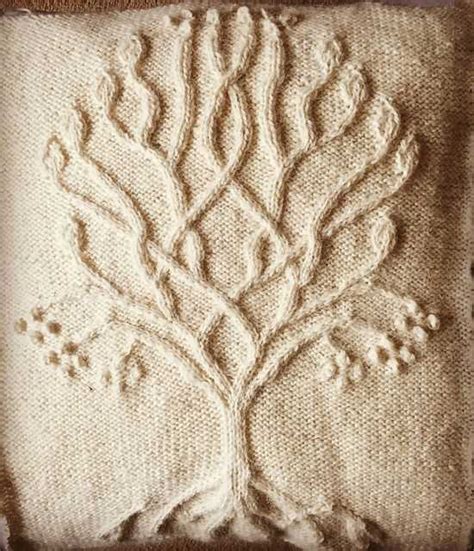 Knit A Beautiful Tree Of Life Blanket With This Pattern