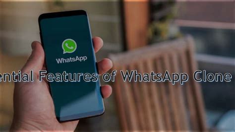 Essential Features Of Whatsapp Clone App Pptx Internet Computing