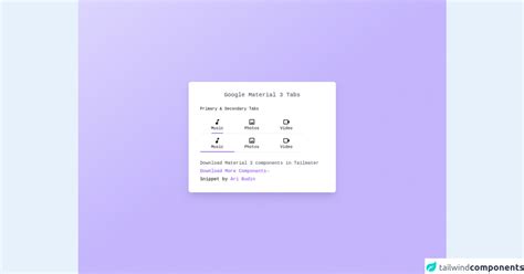 8 Awesome Tailwind Css Tab Examples To Use Now