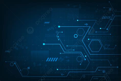 Vector Background In The Concept Of Technology Wallpaper Cyberspace Digital Background Image