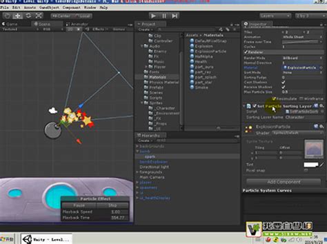 unity3d游戏项目教程 我要自学网