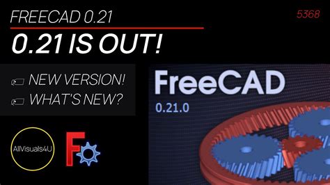 🚨 Freecad 0 21 Is Out A Quick Overview Free Cad Software For Beginners Youtube