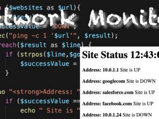 PHP Project Simple Simple Network Up Down Monitor Eli The Computer Guy
