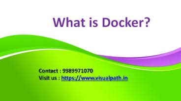 Docker Online Training Docker Training Presentation Free To Download