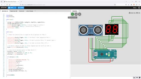 Problème Daffichage Afficheur 2 Digits7 Segments Couplé Capteur Ultra