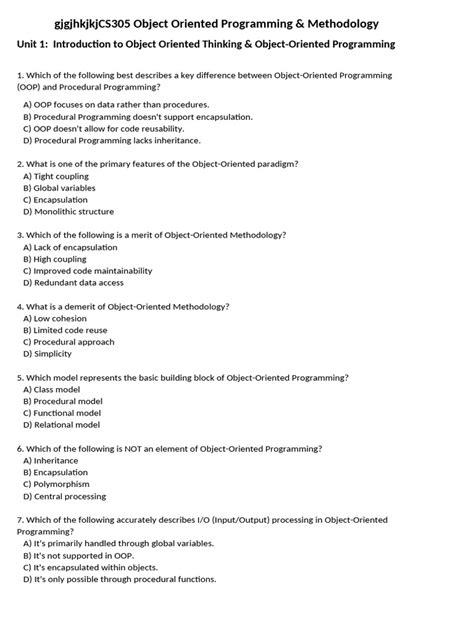 124 Pdf Method Computer Programming Inheritance Object