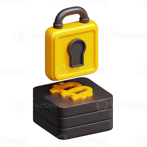 Security In Blockchain 3d Illustration 47247317 Png