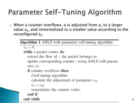 ppt self tuning the parameter of adaptive non linear sampling method