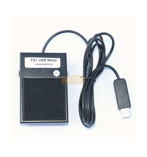 FS 1 USB Single Foot Switch Pedal Metal