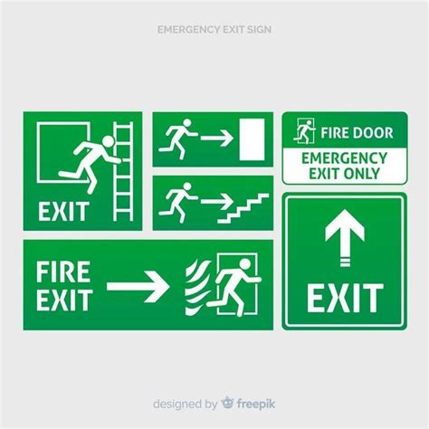 Auto Glow Fire Exit Directional Signage At ₹ 120 Piece In Bengaluru Id 2853864398873