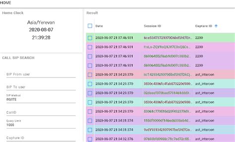 Call Sip Search With Capture Id Is Not Working · Issue 378 · Sipcapturehomer App · Github