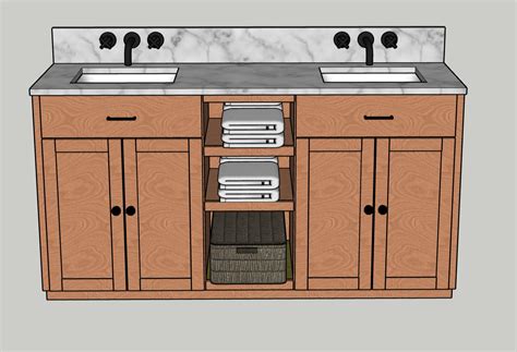 Double Vanity Build Plans At Vivian Donnelly Blog