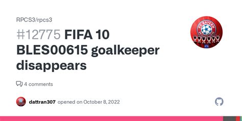 Fifa 10 Bles00615 Goalkeeper Disappears · Issue 12775 · Rpcs3rpcs3 · Github