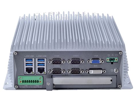STS Industrial Grade Fanless Embedded Computer With PCI Slot PCIe Slot Box PC At 85000