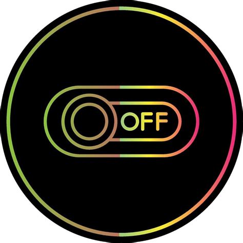 Off Line Gradient Due Color Icon 41696143 Vector Art At Vecteezy