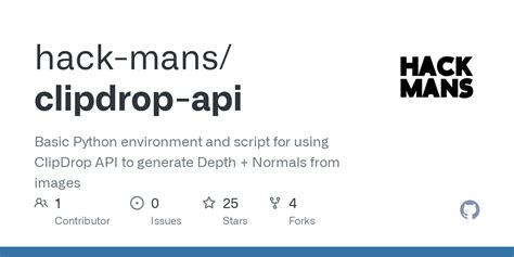Github Hack Mans Clipdrop Api Basic Python Environment And Script For Using Clipdrop Api To