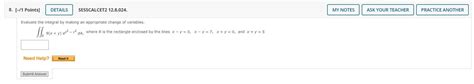 Solved 8 [ 1 Points] Details Sesscalcet2 12 8 024 My