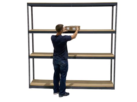 Rivet Rack Boltless Shelving System Bulk Storage Shelving