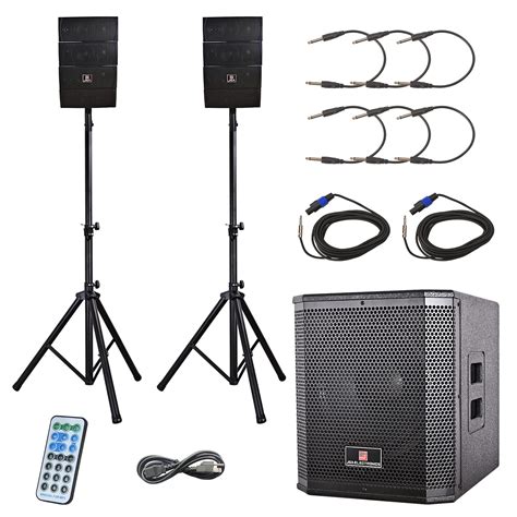 Fc Universal 8 Column Line Array Speakers Set Powered Pa Desertcart Kenya