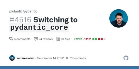 pydantic 2 rewritten in rust was merged r python