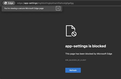 Edge Blocking Its Own Web Protocol Rmicrosoftedge