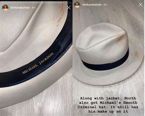 Kim Kardashian Also Bought Michael Jacksons Smooth Criminal Hat R