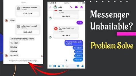 Cómo Resolver El Problema Esta Persona No Está Disponible En Messenger