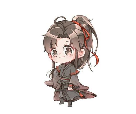 《魔道祖师》中的主角们q版后，瑶妹太形象，洋洋已抱走