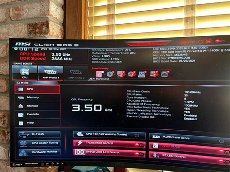 How Do I Get Out Of Msi Click 5 Bios R Computers
